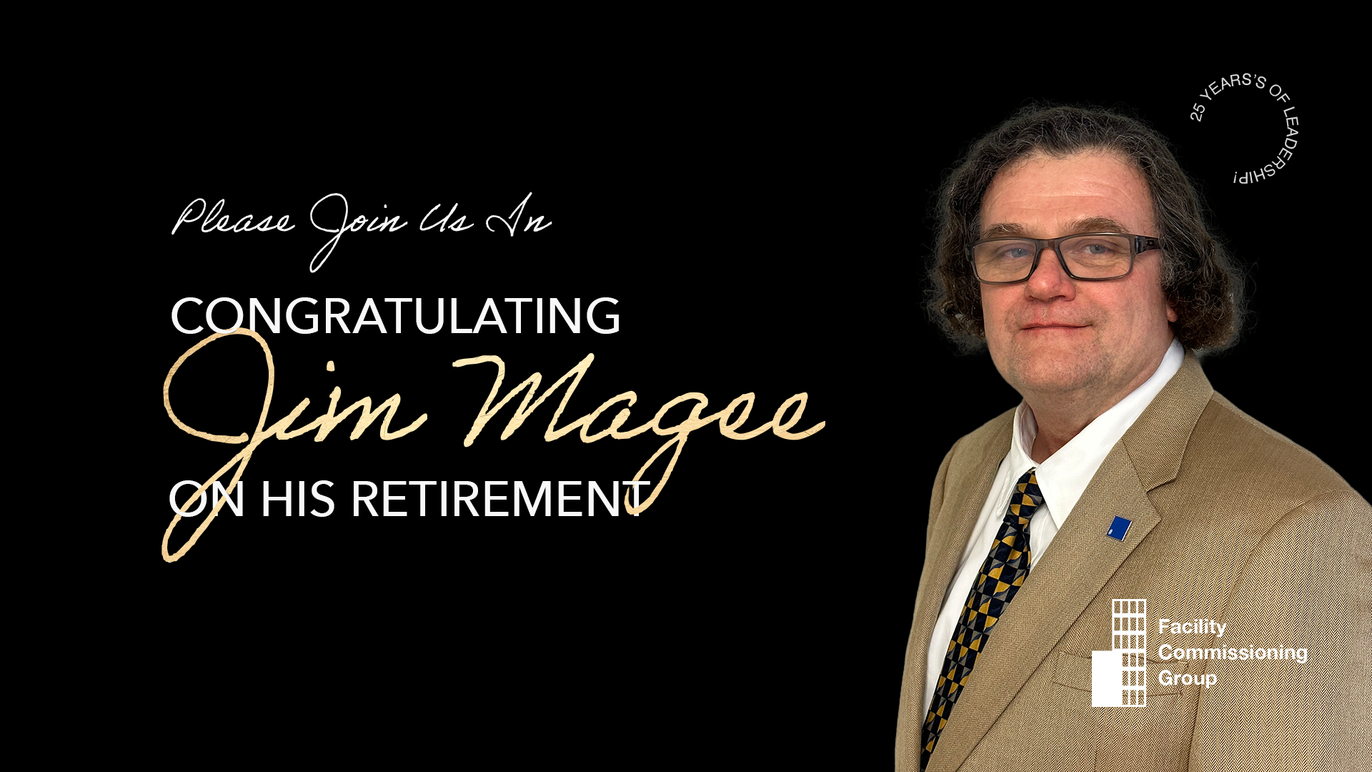 FCG Announces the Retirement of Jim Magee – Facility Commissioning Group